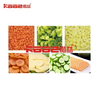 Cina Industrial Electrical Vegetable Fruit Potato Carrot Cutting Slicing Dicing Processing Machine in vendita