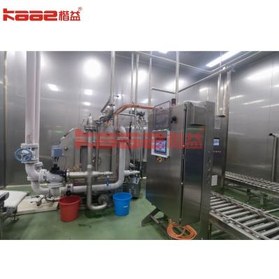 China SS304 línea de procesamiento de jugo NFC automática completa de alta producción automática máquina de producción de jugo en venta