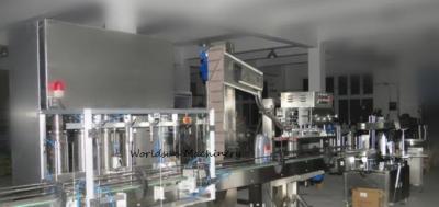 China 16 Heads 2500ml 3000bph Linear Chili Sauce Bottle Filling Machine for sale