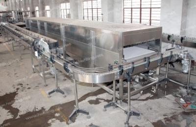 Cina Macchina di rifornimento aerata bottiglia della bevanda del tunnel Ss304 220V in vendita