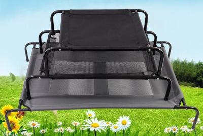China Manufacturer Dog Pet Cat Elevated Bed Portable Outdoor Indoor Raised Trampoline for sale