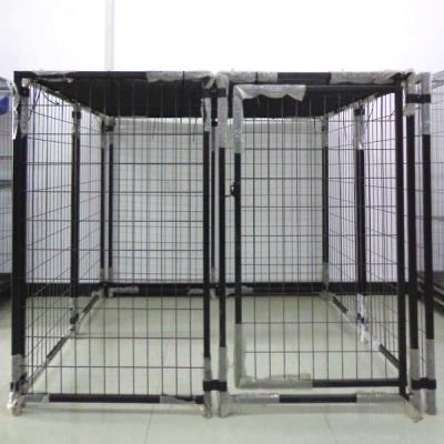 China Large Outdoor Pet House Welded Metal Dog Breeding Cage Products for sale