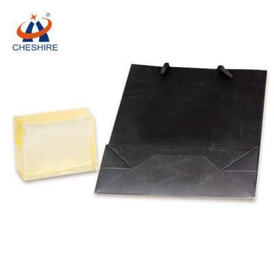 China Cheshire pressure sensitive adhesive hot melt glue for paper handbag sealing for sale