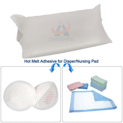 China Structure Glue Transparent Colorless Hot Melt Pressure Sensitive Adhesive For Nursing Pads Baby Diaper Construction Glue for sale