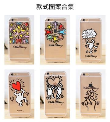 Cina Di iPhone morbido sveglio originale del silicone TPU di caso fumetto protettivo della borsa della copertura indietro in vendita