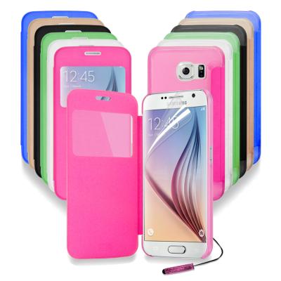 Cina Windows S - osservi i casi del telefono cellulare di vibrazione della batteria per la galassia S6 G9200 di Samsung in vendita