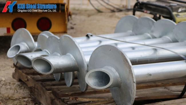 Hot DIP Glavanized Prefab Heavy Duty Steel Ground Bolt Metal Helix Foundation Helical Anchor