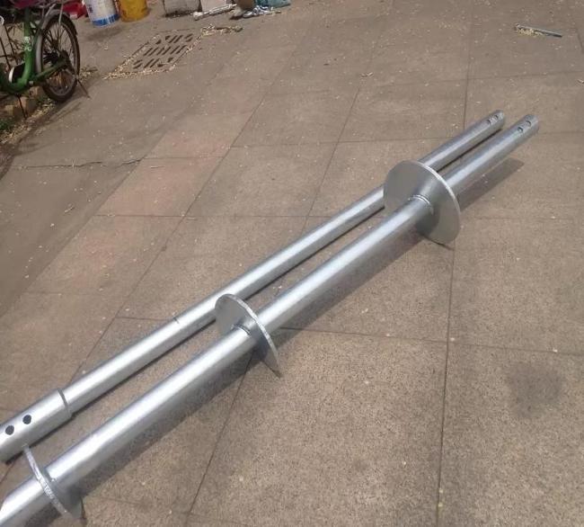 Prefabricated Steel Iron Glavanized Metal Helical Quick Built Anchor Screw Helex Foundation Helical Bolts