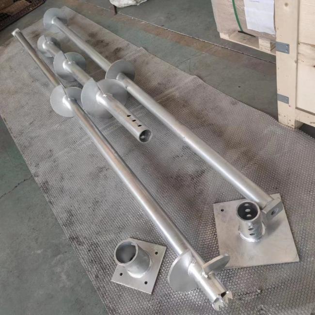 High Strength Prefab Hot Deep Galvanized Steel Bolt Screw Helical Anchor