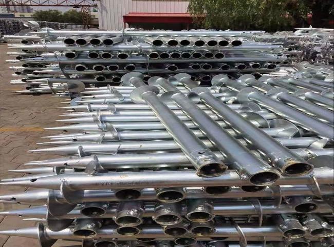 U Shape Galvanized Steel Ground Screw Pile