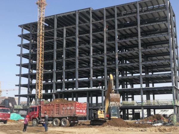 Quality Factory Steel Structure Building Construction Prefabricated Gable Frame Metal for sale
