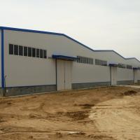 China Single Layer Prefab Steel Structure Workshop Metal Warehouse 6-12m Span for sale