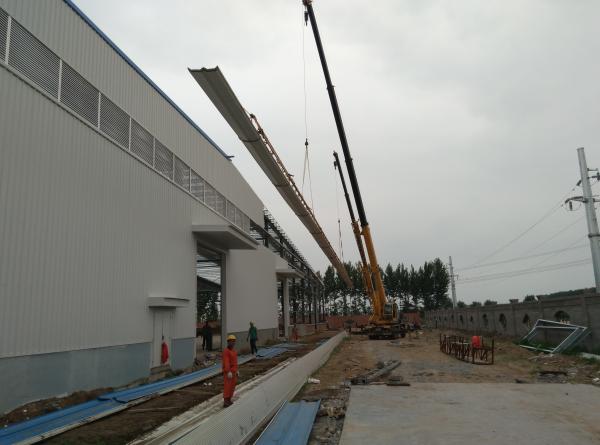 Quality Easy Install Prefabricated Steel Structure Workshop Efficient for sale