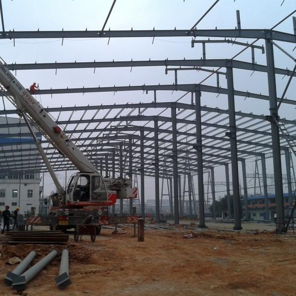 Quality Wind Resist Pre Engineered Steel Building High Strength Steel Structural Construction for sale
