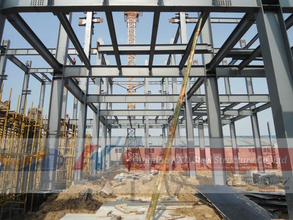 Quality Q235 Q355B Pre Engineered Steel Building Construction Customizable for sale