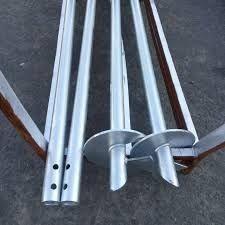 China Customized Raw Material Piling Helical Pier Foundation Anchor KXD PRY 08 for Your for sale