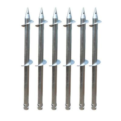 China Industrial Helical Ground Anchors Screw Piles Solar Photovoltaic Brackets Customized for sale
