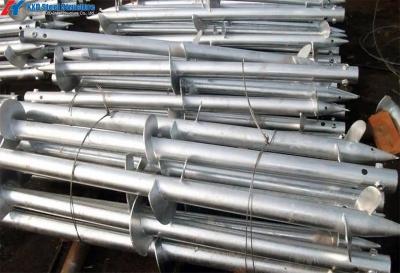 China Hot DIP Galvanized Steel Helical Piers Anchor For Foundation Repair Solutions for sale