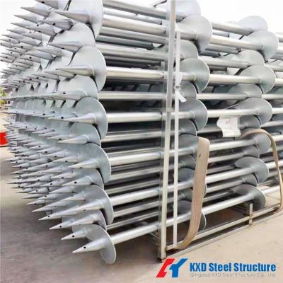 China Customized Steel Pile Ground Bracket For Helical Tieback Anchors for sale