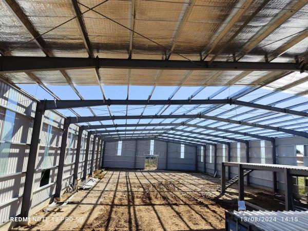 Uruguay High Performance Steel Structure Workshop Building Q355