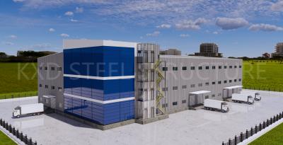 H-Profiel Stalen Constructie Autoservice Werkplaats Magazijn met Gegalvaniseerde Afwerking