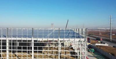 중국 낮은 유지 보수 산업용 철강 건물 고강도 볼트 연결 철강 구조 프레임 판매용