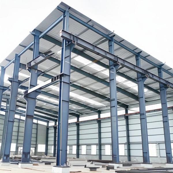 Quality Customizable Industrial Steel Buildings with Strong Earthquake Resistance and Sa 2.5 Sand Blasting for sale