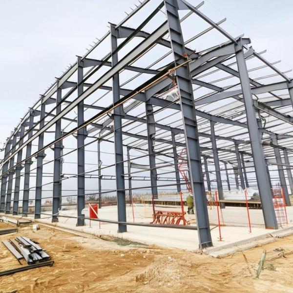 Quality Sa 2.5 Shot Blasting Level Steel Structure Warehouse Customization Solution Designed For Long Term Storage And Logistics for sale