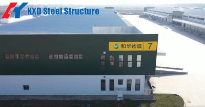 중국 분체 도장 및 타이 빔 원형 파이프 또는 사각 튜브를 갖춘 맞춤형 강철 구조 건물 판매용