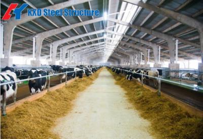 China Prefabricated Steel Structure Warehouse with Portal Structure Frame PVDF/PTFE Coated and One-Stop Service for sale