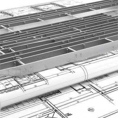 China More Than 50 Years Lifespan Heavy Duty Steel Structure Precision Drawing Plan Delivering Superior Strength And Longevity for sale
