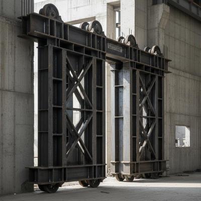 China Sliding Or Rolling Doors Heavy Steel Structure Engineered To Meet AISC EN JIS GB Design Standards For Building Solutions for sale