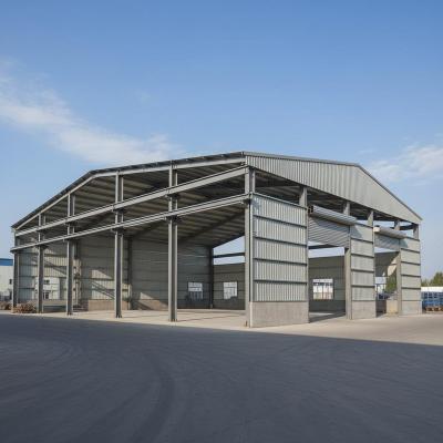 China Q235B Q355B Steel Modular Construction Steel Structure Building Suitable for Factories Workshops and Agricultural Storage Solutions for sale