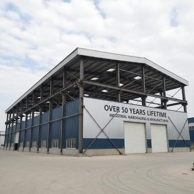 China Over 50 Years Lifetime Painted Or Galvanized Steel Building Designed For Industrial Warehousing And Manufacturing Facilities for sale