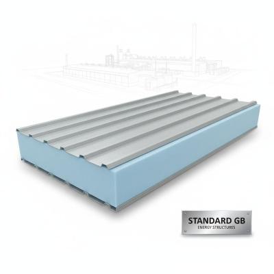 China Sandwich Panel Wall Industrial Steel Buildings Standard GB Energy Structures for Manufacturing Plants and Industrial Complexes for sale