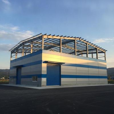 China Support Installation Steel Structure Warehouse Featuring Steel Truss Support Structure and Color Steel Sheet Wall for Storage Buildings for sale