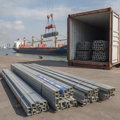 China Z Or C Purlin Main Steel Frame Steel Structure Warehouse Support Installation Shipment By Container Or Bulk Ship Options for sale
