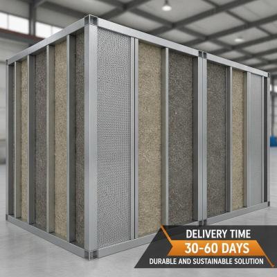 China Rockwool Insulation Steel Structure Building with Galvanization Finishing Options Delivery Time 30 to 60 Days Durable and Solution for sale