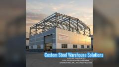 Custom Steel Structure Warehouse Fast Industrial Build