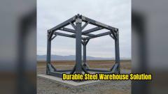 Durable Steel Structure Warehouse Industrial Storage Solution
