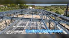 Heavy Duty Crane Industrial Steel Workshop Factory Solution