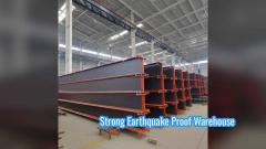 Durable Steel Structure Warehouse Grade 7 Earthquake Proof