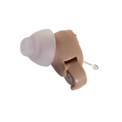 China new invisible ITC hearing aid digital hearing amplifier with batteries size 10 last working 100 hours for sale