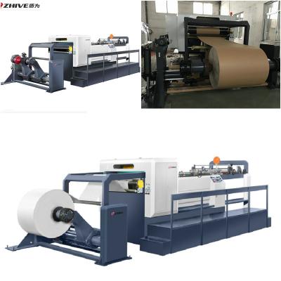 China Carretel de papel automático ao sistema hidráulico de máquina de corte da folha à venda