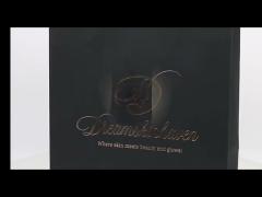 Embossing Debossing Satin Surface Jewelry Paper Bags PMS Pantone