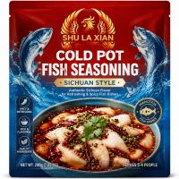 Quality SHU LA XIAN Authentic Sichuan Cold Pot Fish Seasoning/Spicy Fish Seasoning for sale