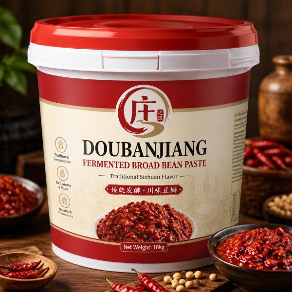 Quality Traditional Fermentation Sichuan Doubanjiang with Premium Ingredients and Strong Umami Flavor for Hot Pot Soup Base for sale