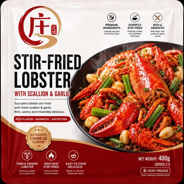 Quality Rich Flavor Aromatic Lobster with Scallion & Garlic Hot Pot Soup Base Easy to Cook for sale