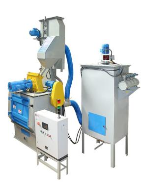 China Tuimel Rubberriem Geschotene het Vernietigen Machine voor Massa veroorzaakte Delen Te koop