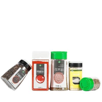 China Cheap Price Multipurpose Seasoning Plastic Spice Packaging Bottle Jar Plastic Spice Shaker Bottles for sale